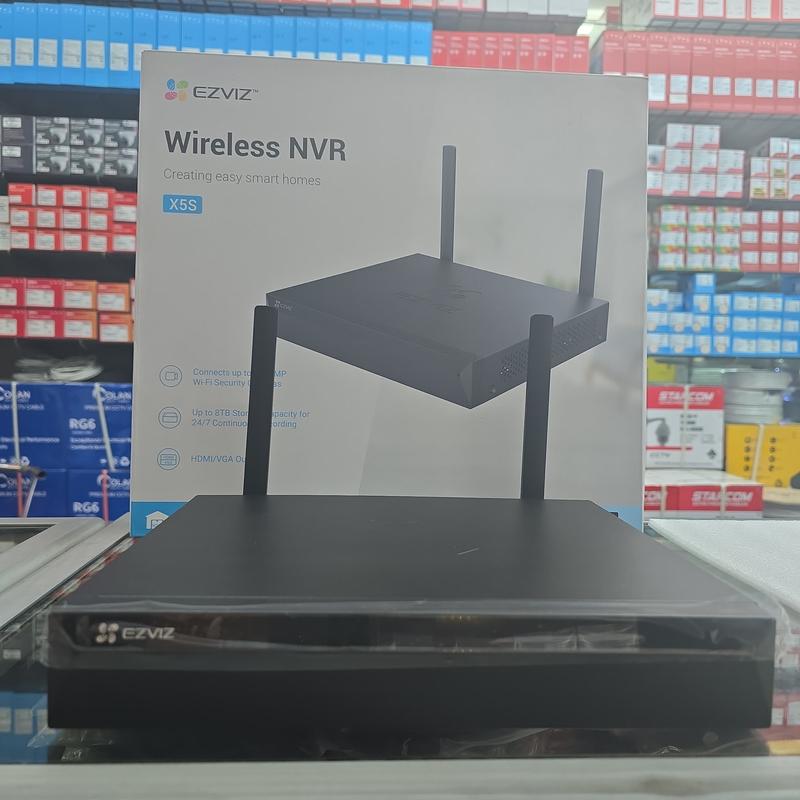 NVR WIRELESS EZVIZ CREATING EASY SMART HOMES X5S 4W 4 CHANNAL - Shop ...