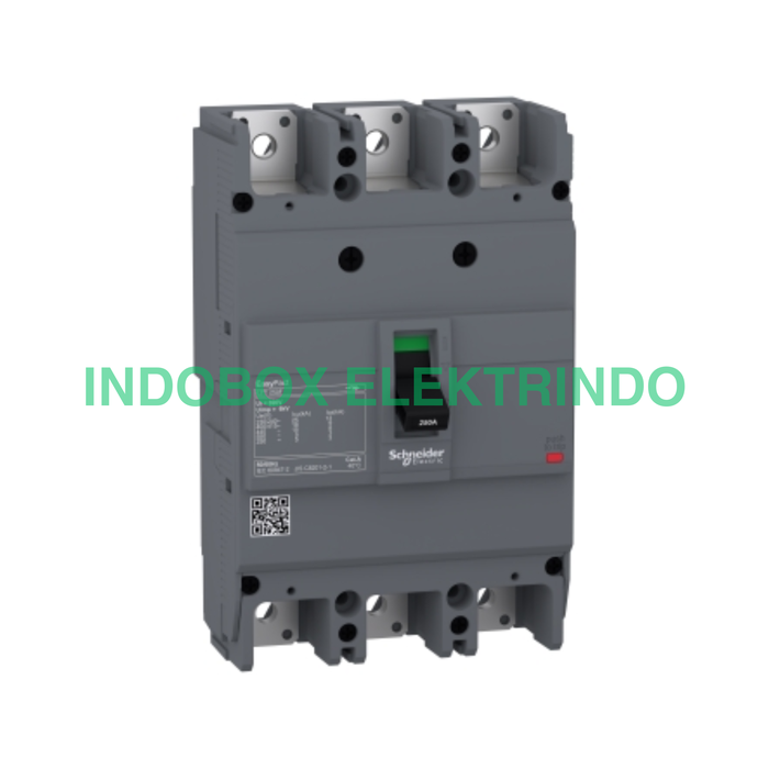 Jual MCCB SCHNEIDER EZC250F 3P 18kA 415VAC - EasyPact MCCB 3 Pole ...