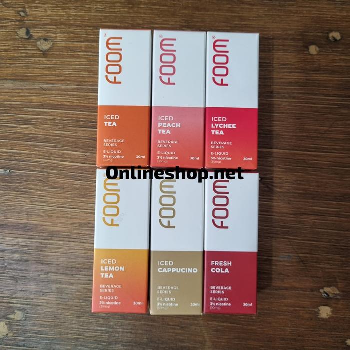 Jual Liquid Foom Tea Series 30ml 30mg - ICED TEA - Jakarta Barat ...