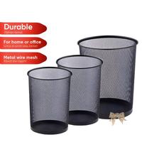Jual Tempat Sampah Jaring Besi Bulat Trash Bin Mesh Keranjang Tong ...