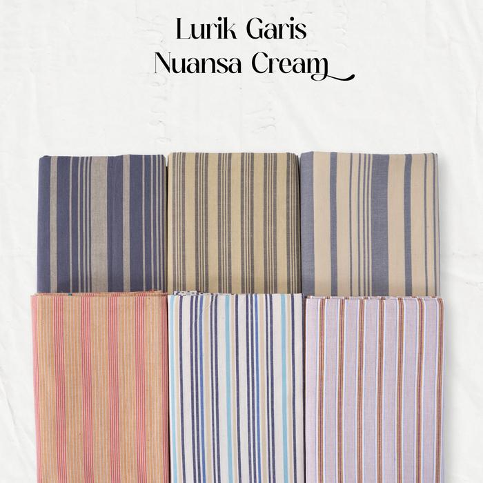 Jual Kain Tenun Lurik ATBM Lurik Garis Garis Sedang Prasojo Sept - Kota ...