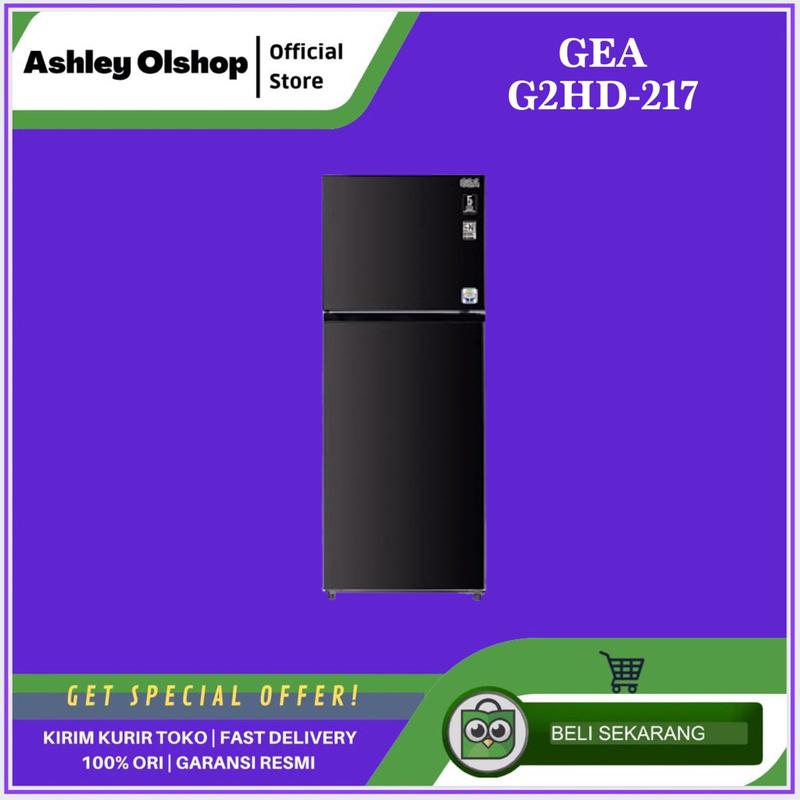 Kulkas 2 Pintu GEA G2HD-217 No Frost 217 Liter Kulkas GEA Top Freezer ...