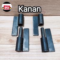 Jual Engsel tebal cabut untuk las/engsel pintu cabut/engsel las - Kanan ...
