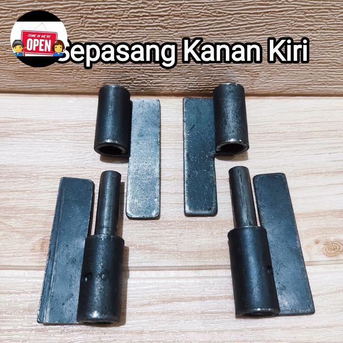 Jual Engsel tebal cabut untuk las/engsel pintu cabut/engsel las - Kanan ...