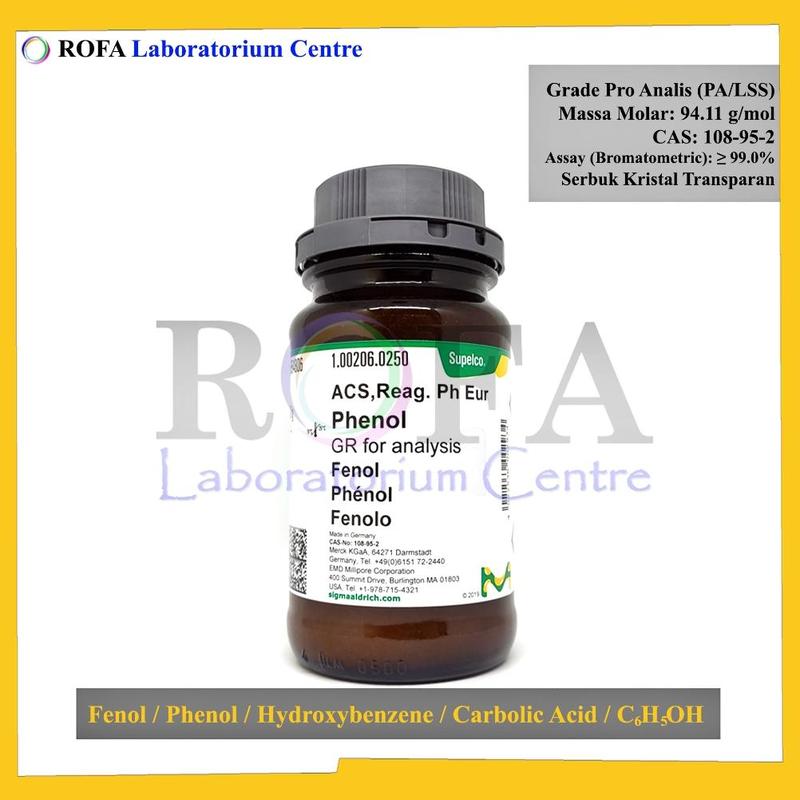 READY STOCK Fenol / Phenol / Hydroxybenzene / Carbolic Acid / C6H5OH ...