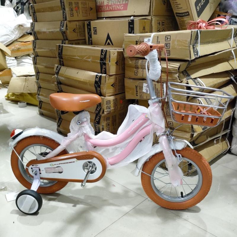 Sepeda mini phoenix 12 16 18 inch anak usia 2-8 tahun keranjang - Shop ...