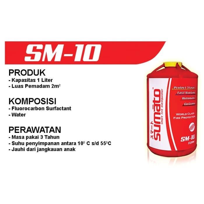 Jual SUMATO SM-10 ORIGINAL ALAT PEMADAM API OTOMATIS APAR RACUN API ...