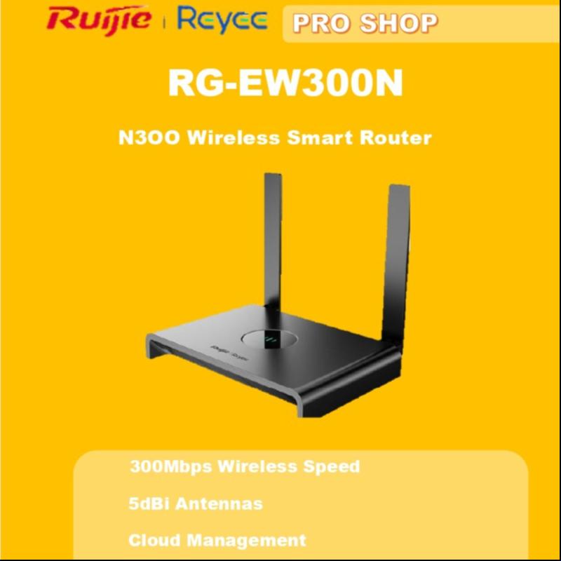 Ruijie RG-EW300N REYEE 300MBPS Wireless SMART ROUTER WiFi with - Shop ...