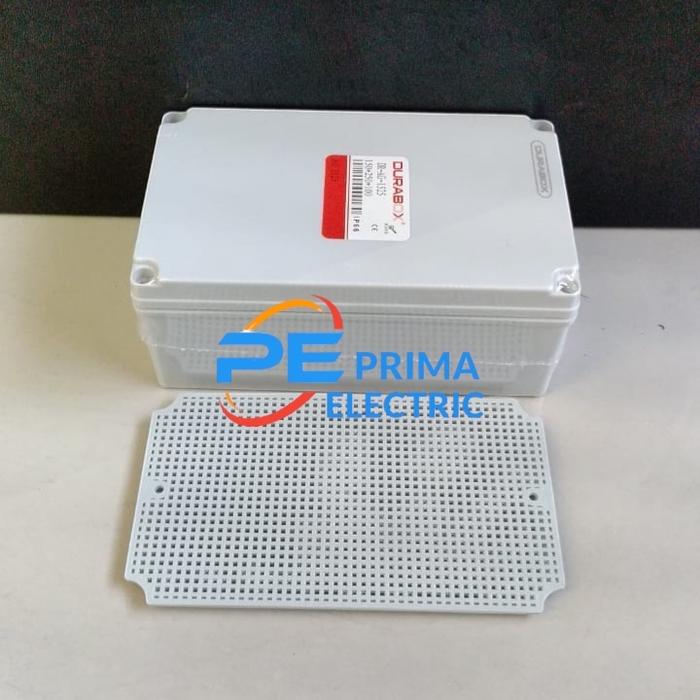 Jual Durabox Junction Box ABS 150x250x100 mm Box Plastik Abu-Abu IP66 ...