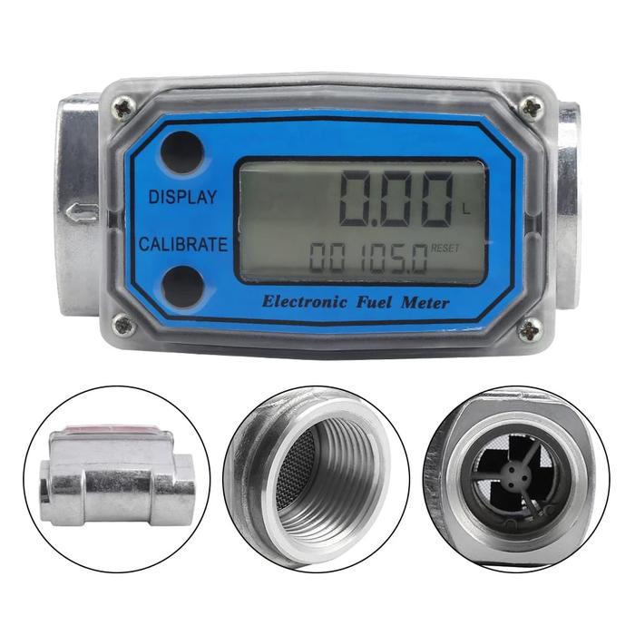 Jual flowmeter solar 1 inch Digital Flow meter solar 1 in Digital ...