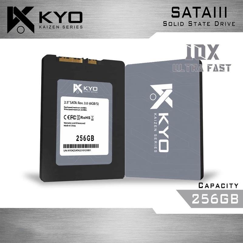 SSD SOLID STATE DRIVE 2.5 SATA 3.0 KYO KAIZEN 256GB SSD Storage - Shop ...