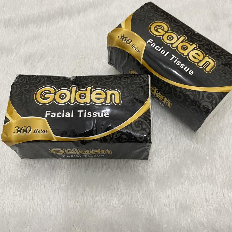 Tisu GOLDEN 360 helai - Tisu wajah halus - Harga 1 pcs Tissue - Shop ...