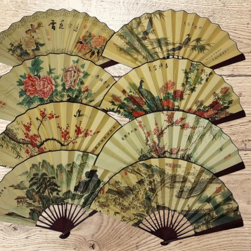 Kipas Tangan Lipat China Souvenir China - Shop | Tokopedia