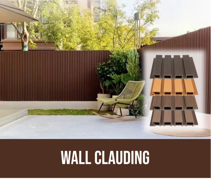 Promo (LAIV) WPC Wall Cladding Wood Panel Kisi Kisi WallPanel Outdoor ...