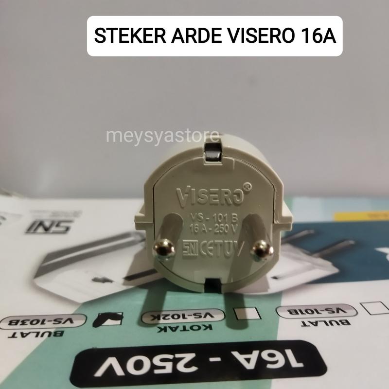 STEKER ARDE BULAT VISERO 16A KUNINGAN - Shop | Tokopedia