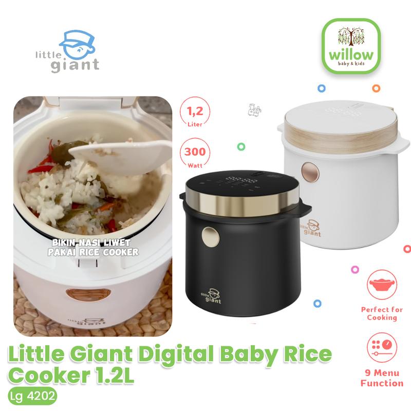 Food Processor - Little Giant Digital Baby Rice Cooker 1.2L - Shop ...