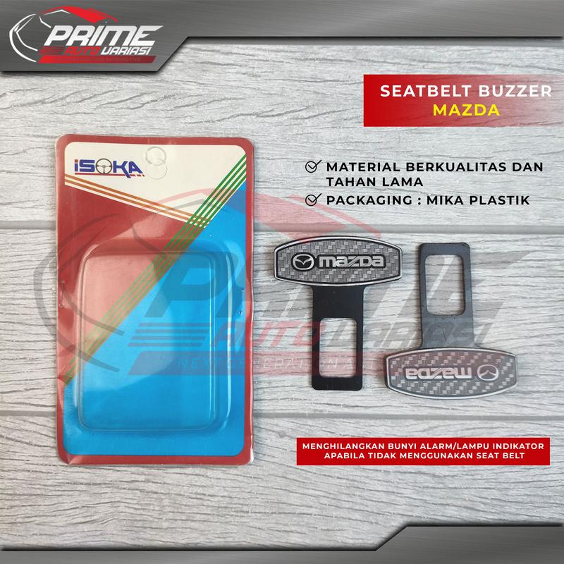 COLOKAN SAFETY BELT MOBIL SEAT Buzzer SINGLE - ISK MAZDA - Shop | Tokopedia