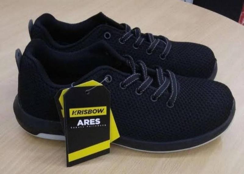 Krisbow Sepatu Safety Shoes Ares Hitam - Sepatu Pengaman Kerja Krisbow ...