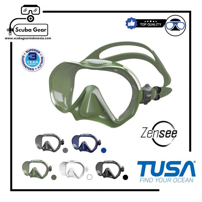Jual TUSA MASK FRAMELESS ZENSEE TUSA - Abu-abu - Kota Denpasar - Scuba ...