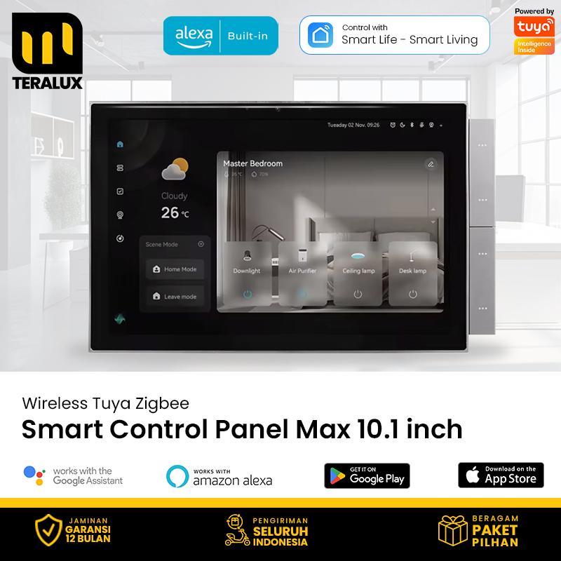 TERALUX Zigbee Smart Home Control Panel MAX 10 Inch with HD Camera ...