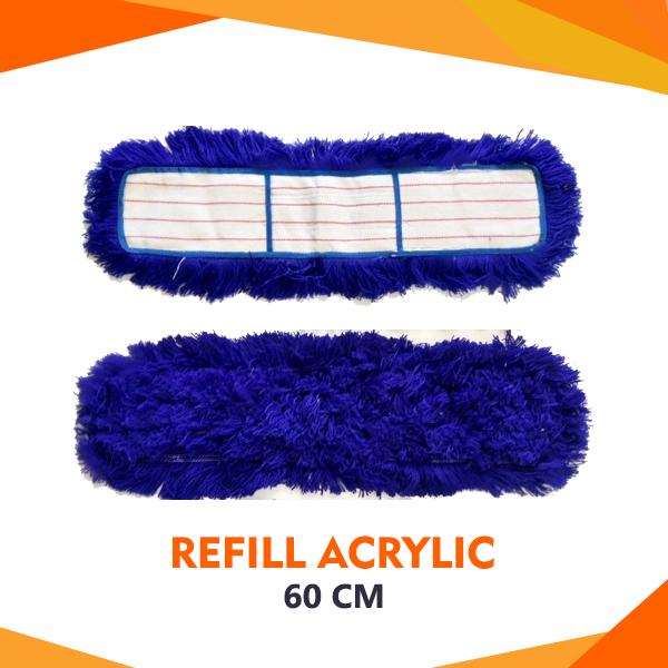 Jual Refill Lobby Duster 60 cm / Kain Pel Dorong 60 cm - Biru/Kering ...