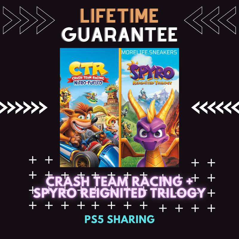 Crash Team Racing (Nitro Fueled), CTR 2 in 1, for PlayStation 5, PS5 ...