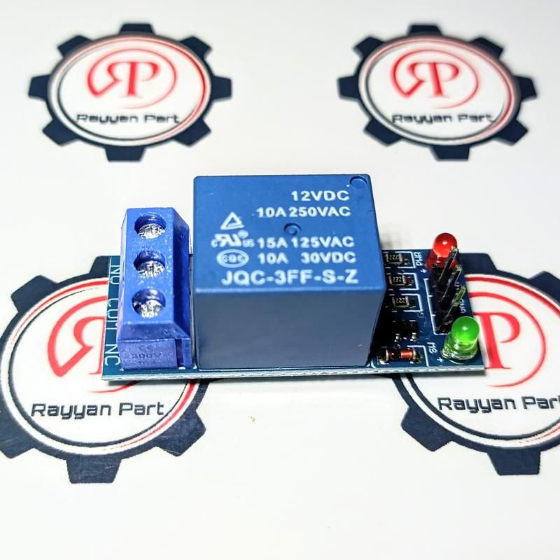 Relay Modul 1 Channel 12V DC - Shop | Tokopedia