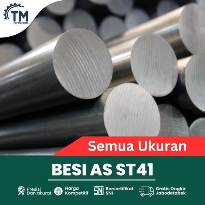 Jual Besi AS ST41 Diamater 75mm 92mm 100mm x Panjang 6 Meter / 600 Cm ...