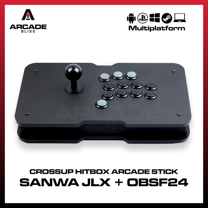 Jual Custom Arcade Stick Crossup Cross Up XUP Series Fighting ...