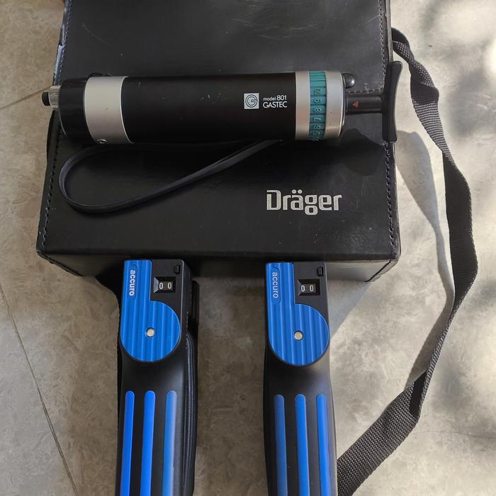 Jual 2 × Drager pump Accuro gas Detector and gastec 801 - Kota Semarang ...