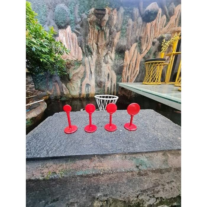 Jual SASARAN TEMBAK METAL SILUET TARGET BULAT 1 SET ISI 4 - Kab. Tegal ...