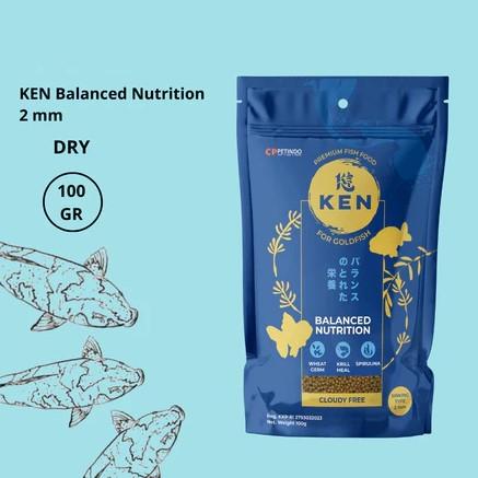KEN BALANCED NUTRITION SINKING 2mm 100 gr pakan ikan koki pelet - Shop ...