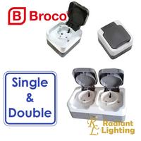 Jual Broco Stop Kontak Outbow Atlantic Outdoor Tutup Tempel ...