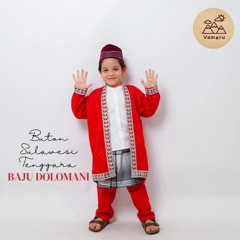 BAJU ADAT BUTON ANAK LAKI LAKI - Shop | Tokopedia