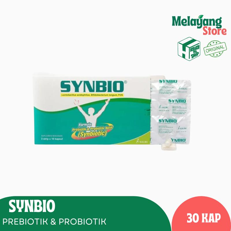 Synbio Suplemen Pencernaan Anak dan Dewasa 30 kapsul - Shop | Tokopedia