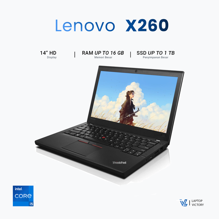 Promo Laptop Lenovo Thinkpad X260 Core i5 Gen 6 & i7 gen 6 - Mulus Dan ...