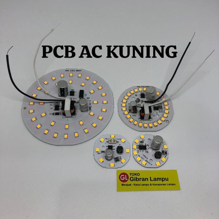 Jual PCB LED AC Kuning All Watt - Warm White DOB by BM BMX - BM 30W ...