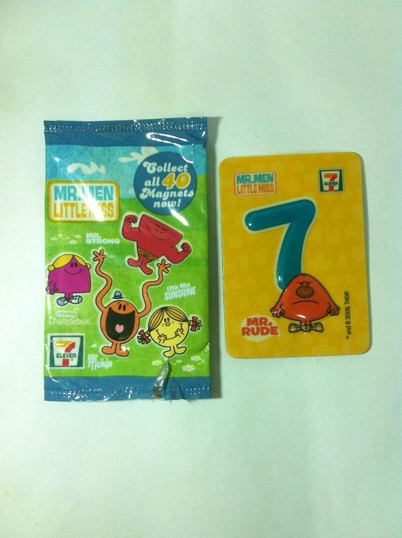 Jual THOIP. Mr. Men Little Miss Magnets - 7. Rude by 7-Eleven 2009 ...