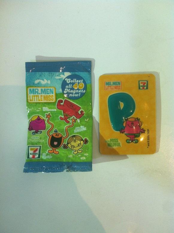 Jual THOIP. Mr. Men Little Miss Magnets - P. Helpful by 7-Eleven 2009 ...