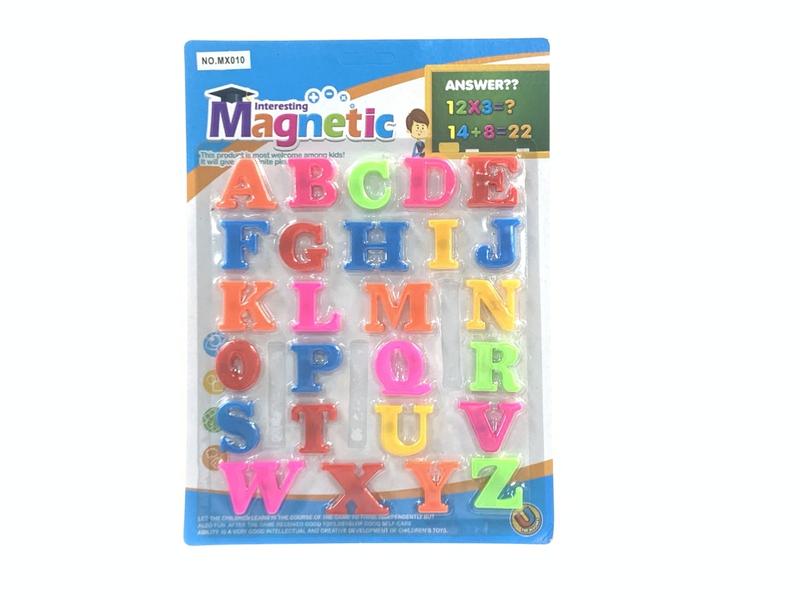 Mainan Edukasi Anak Magnetic Letter Huruf Magnet Belajar Alfabet - Shop ...
