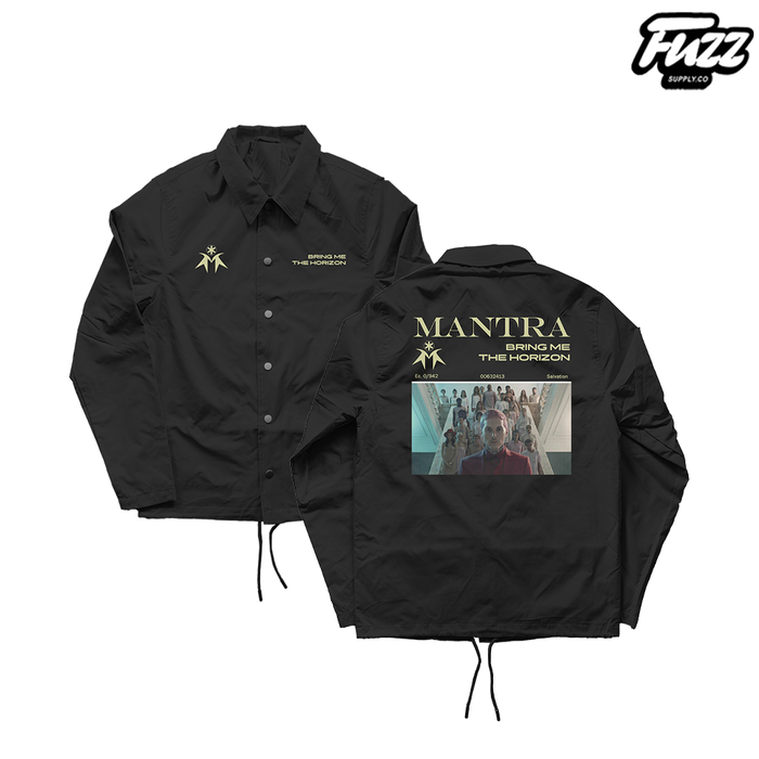 Promo Jaket Coach Fuzz Bring Me The Horizon Windbreaker BMTH Unisex ...