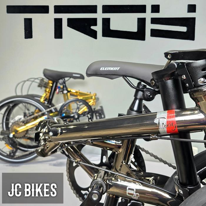 Promo Sepeda Lipat Element Troy 8 Speed 16 Inch UV Chrome, Chameleon ...