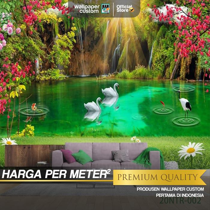 Promo Wallpaper Custom Motif Air Terjun Terbaru - 20NTR-002, Wallpaper ...