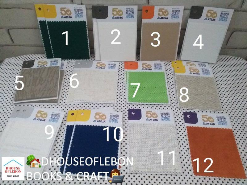 Sample Material Contoh Bahan Kain Ateja Untuk Proyek Interior - Shop ...