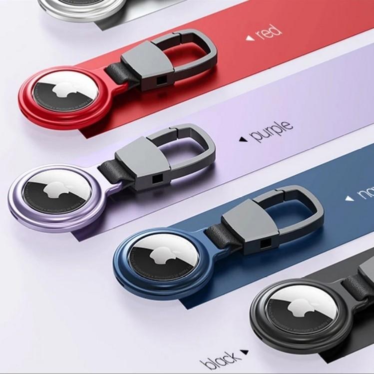 Case Magnetic Airtag Protective Cover Apple Keychain Casing Air Tag ...