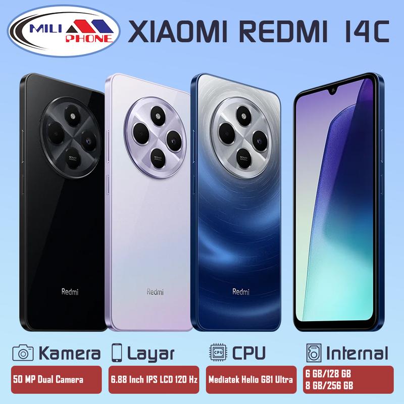 XIAOMI REDMI 14C GARANSI RESMI 1 TAHUN - Shop | Tokopedia