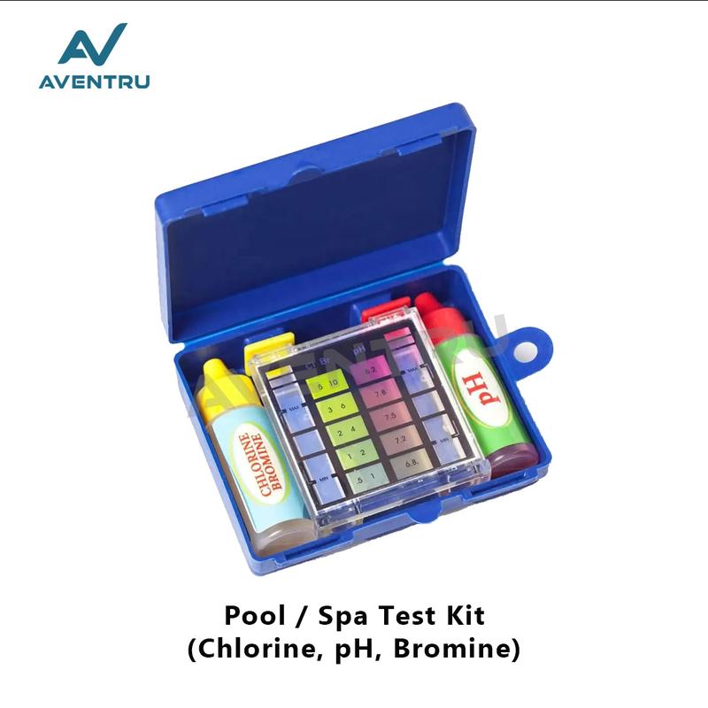Pool Spa Water Test Kit CL Chlorine PH Phenolred DPD Alkalin - Shop ...