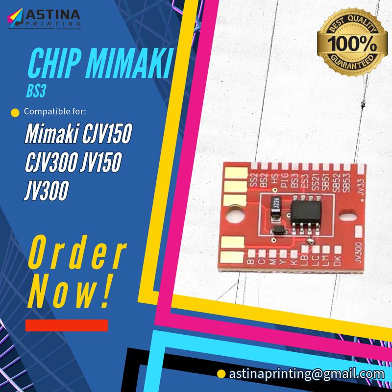 Permanent Chip Mimaki SS21 SB53 ES3 BS3 CJV150 CJV300 JV150 JV300 ...
