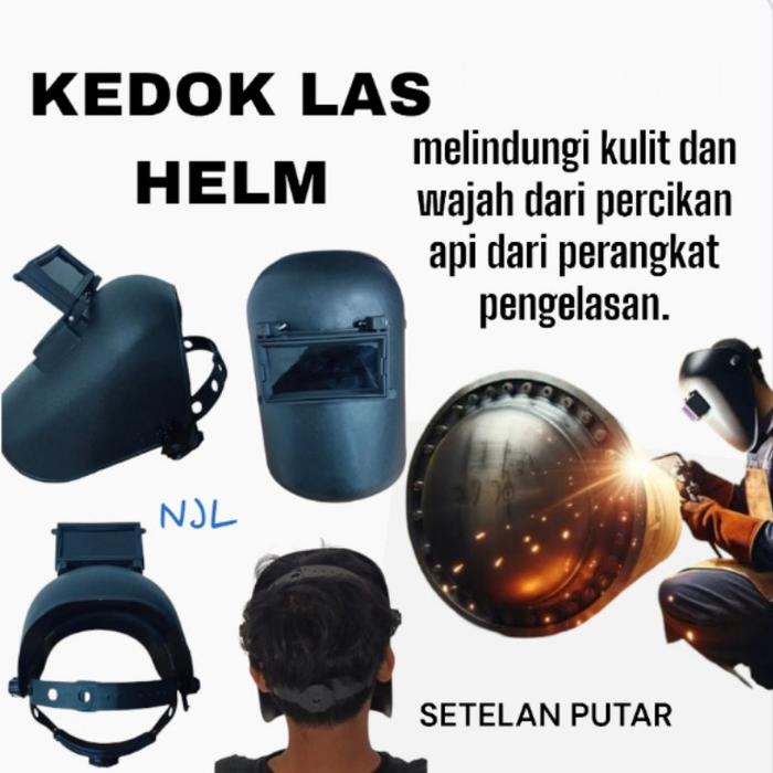 Jual Helm Las Kedok Las Welding Helmet Inner Putar Model Setelan ...