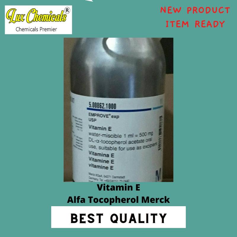 Vitamin E / Alfa Tocopherol / Alfa tokoferol pro analisa Merck 5 ml dan ...